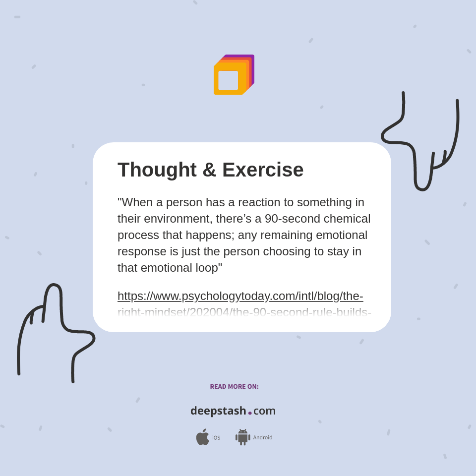 Thought & Exercise - Deepstash