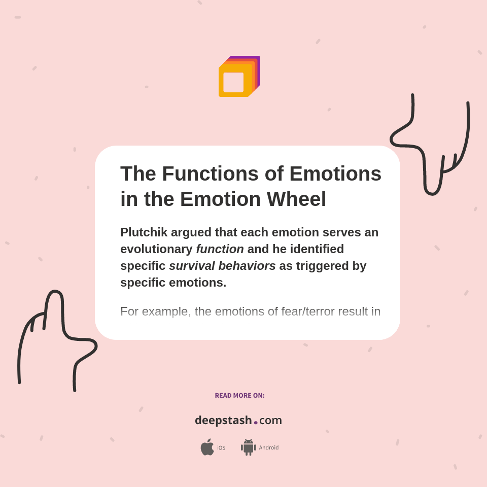 The Functions of Emotions in the Emotion Wheel - Deepstash