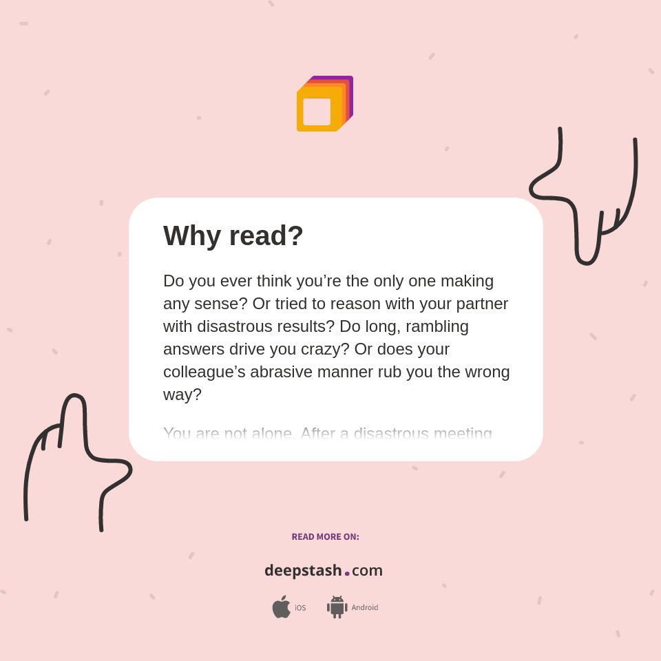 Why read? - Deepstash