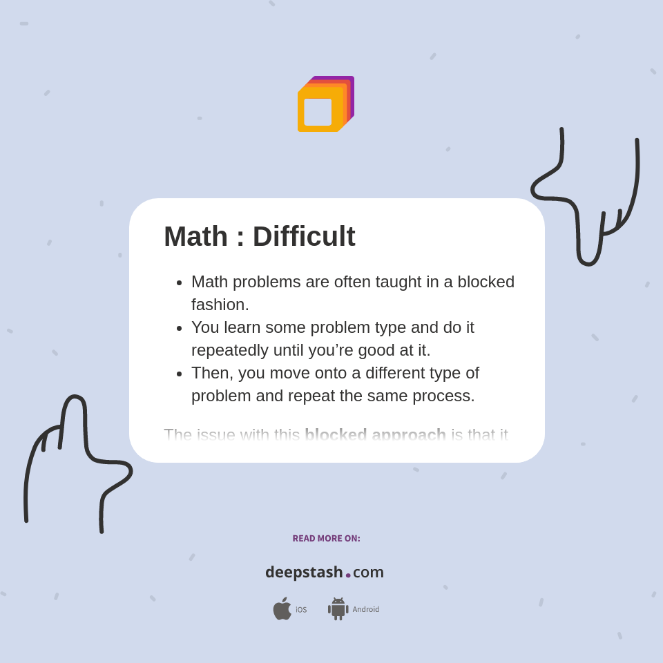 Math : Difficult - Deepstash
