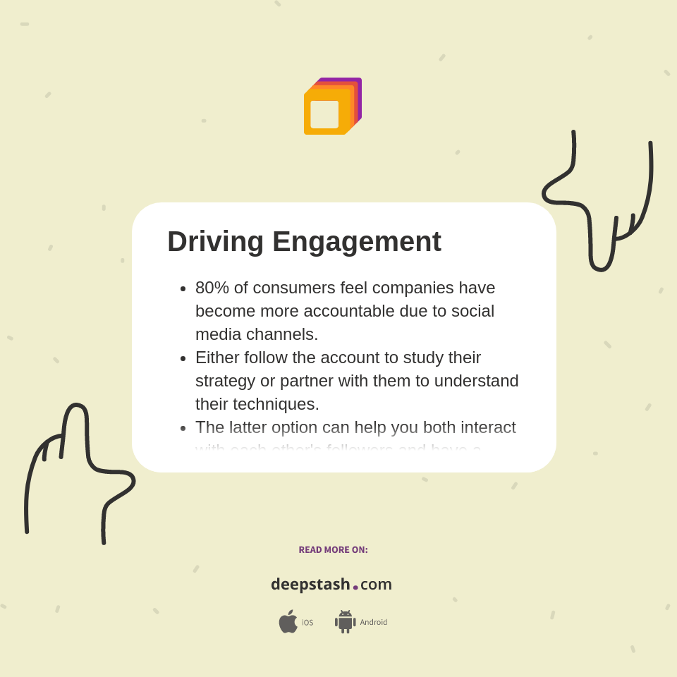 Driving Engagement - Deepstash
