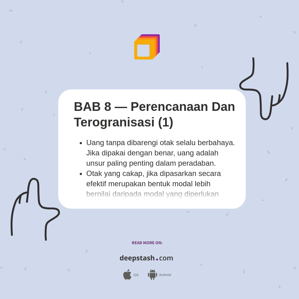 BAB 8 — Perencanaan Dan Terogranisasi (1) - Deepstash