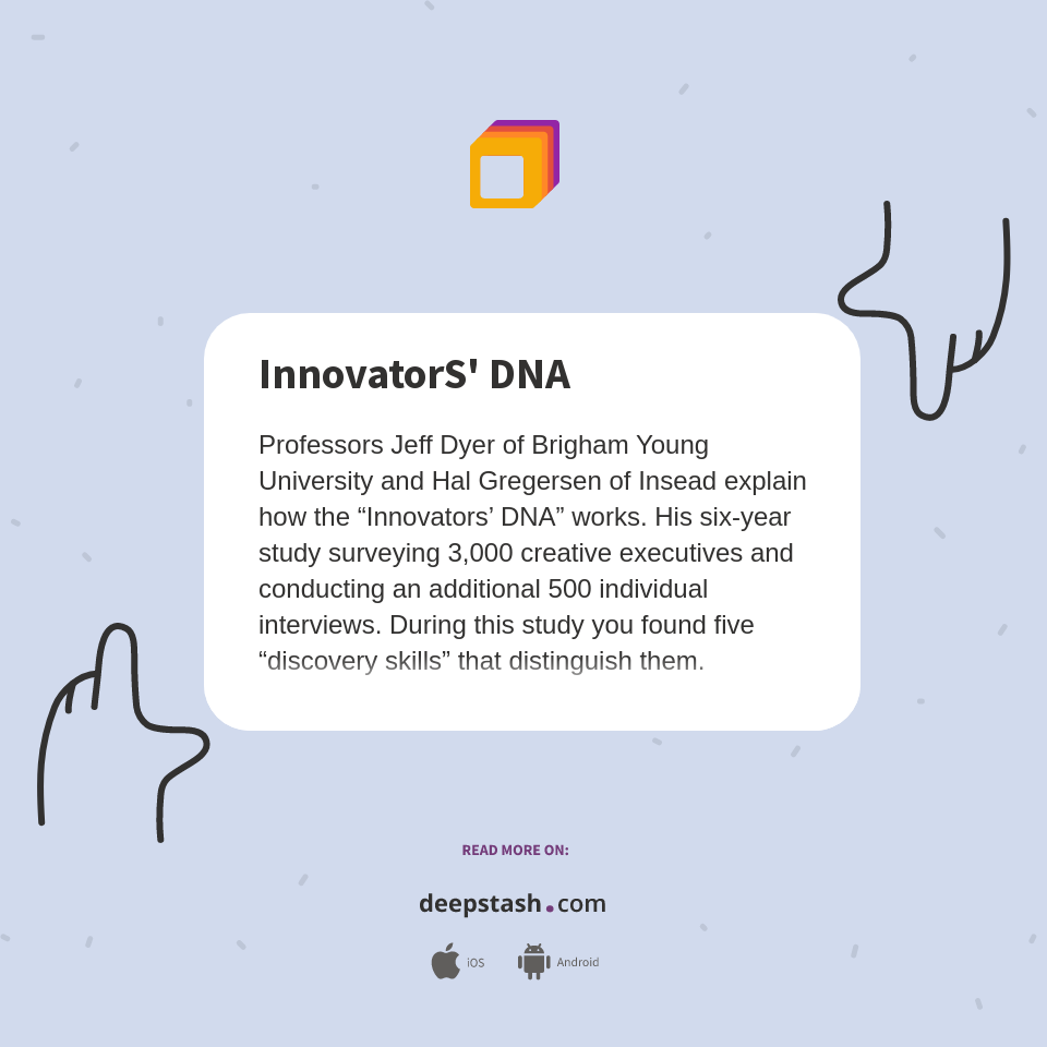 InnovatorS' DNA - Deepstash