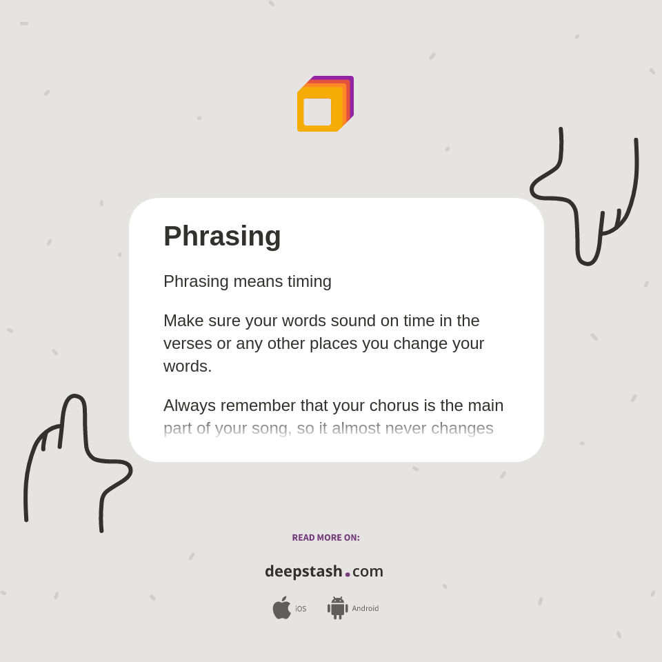 Phrasing - Deepstash