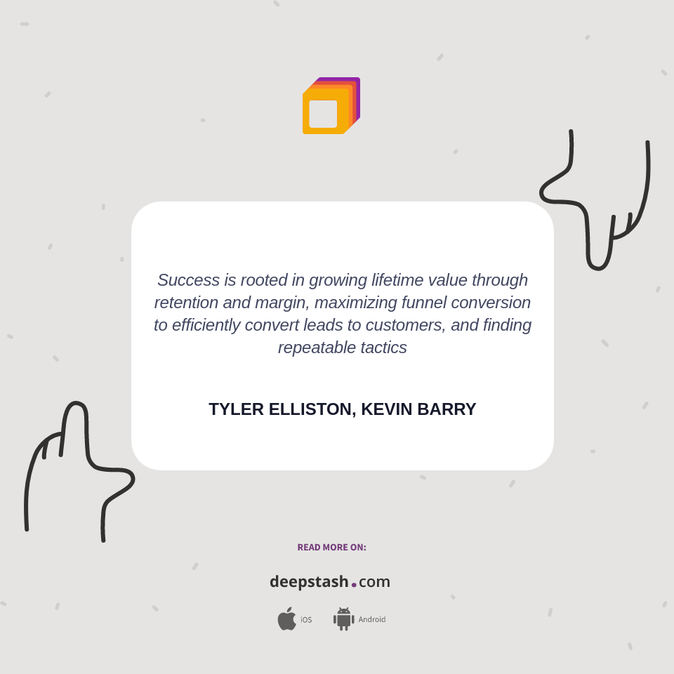 Quote by TYLER ELLISTON, KEVIN BARRY - Deepstash