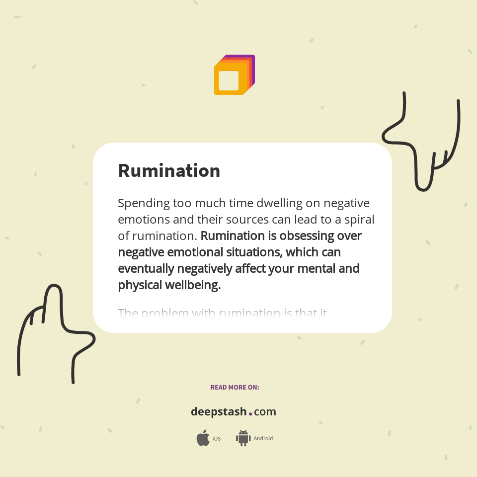 Rumination - Deepstash
