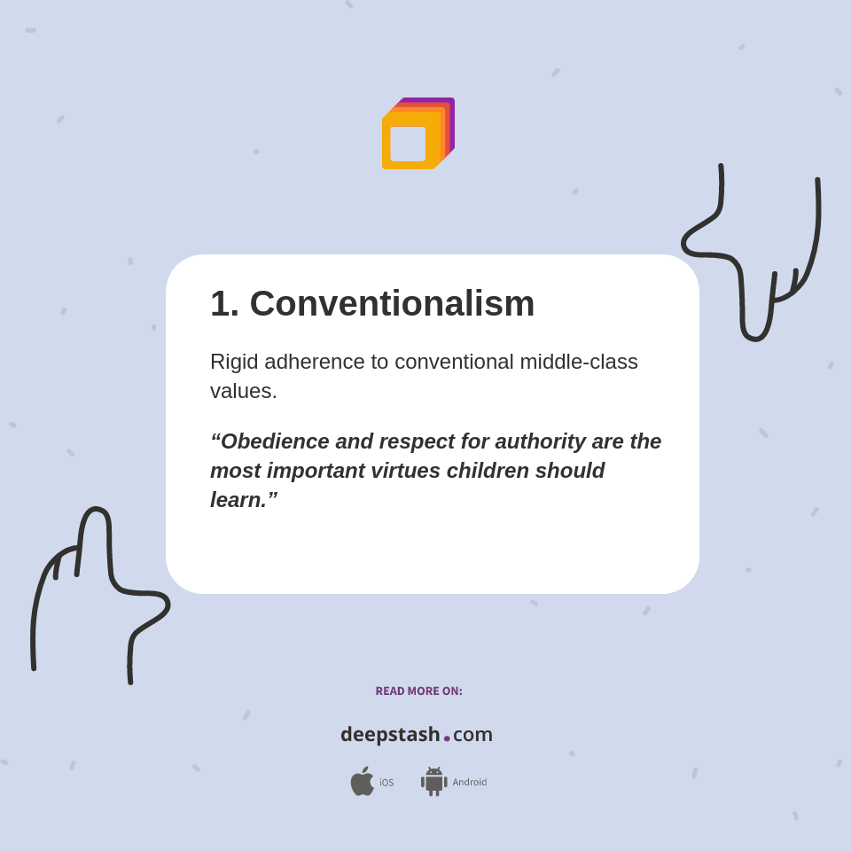 1. Conventionalism - Deepstash