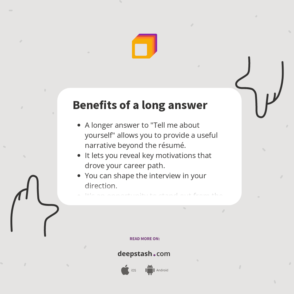 Benefits Of A Long Answer Deepstash benefits-of-a-long-answer-deepstash