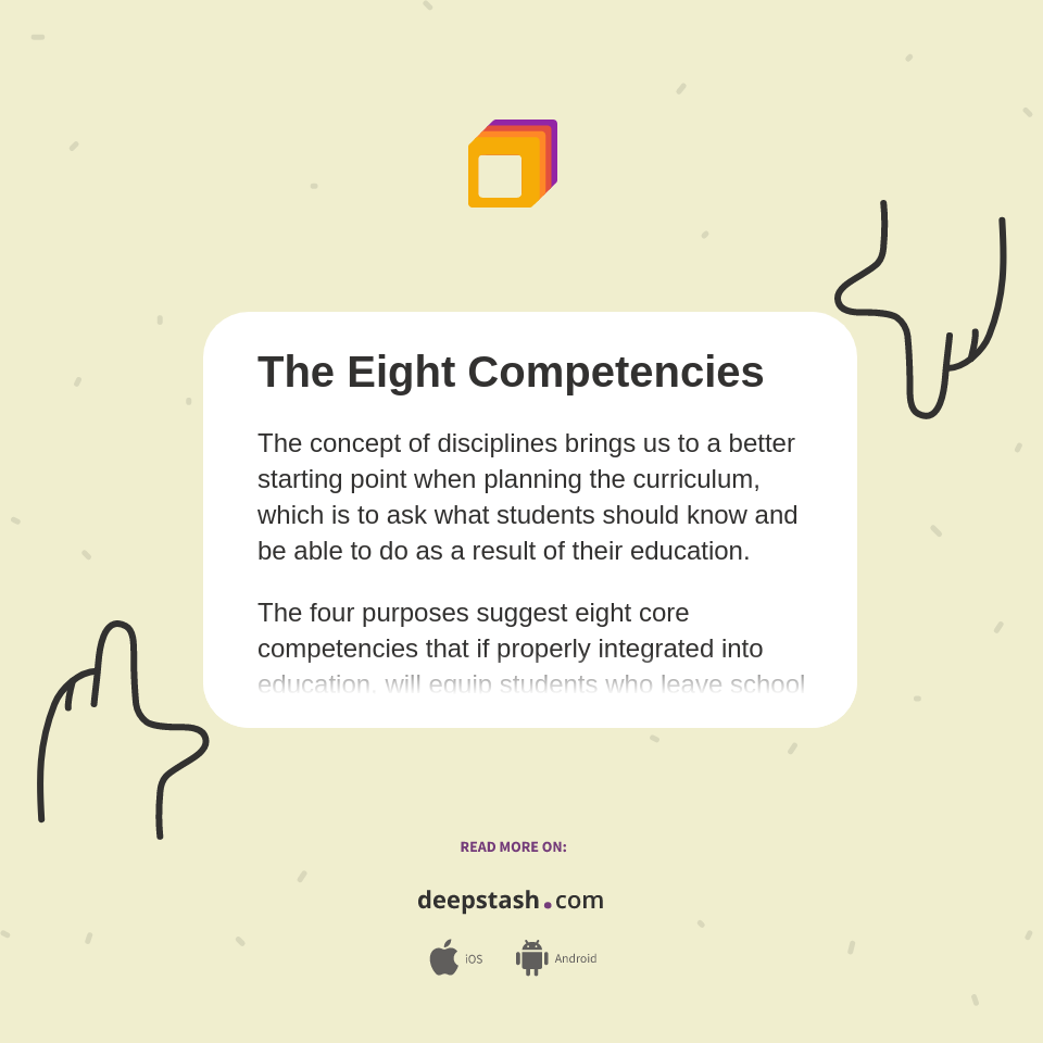 The Eight Competencies - Deepstash