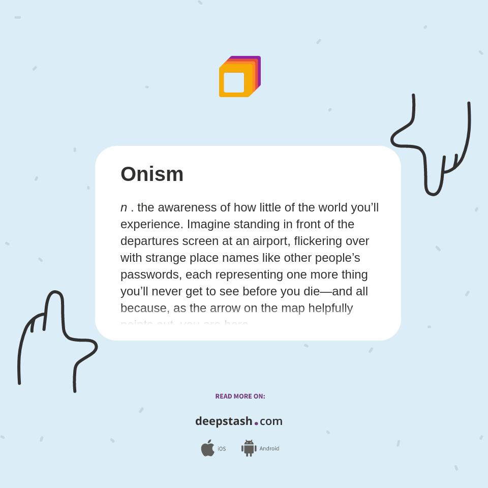 Onism - Deepstash