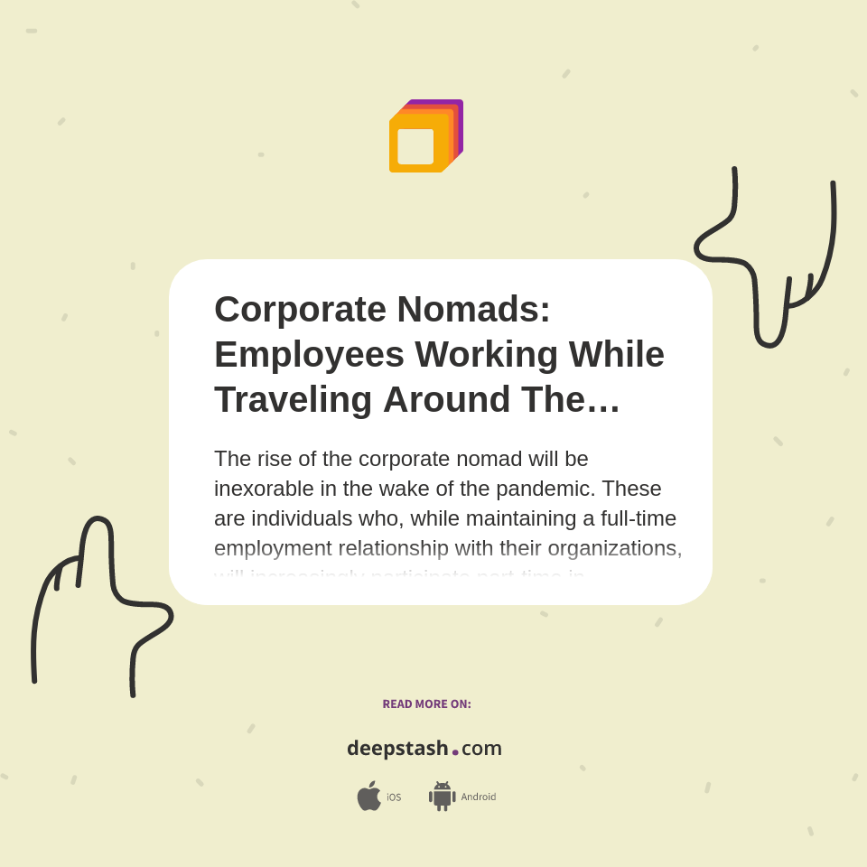 Corporate Nomads: Employees Working While Traveling Around The World ...