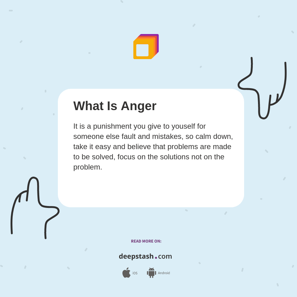 What Is Anger - Deepstash