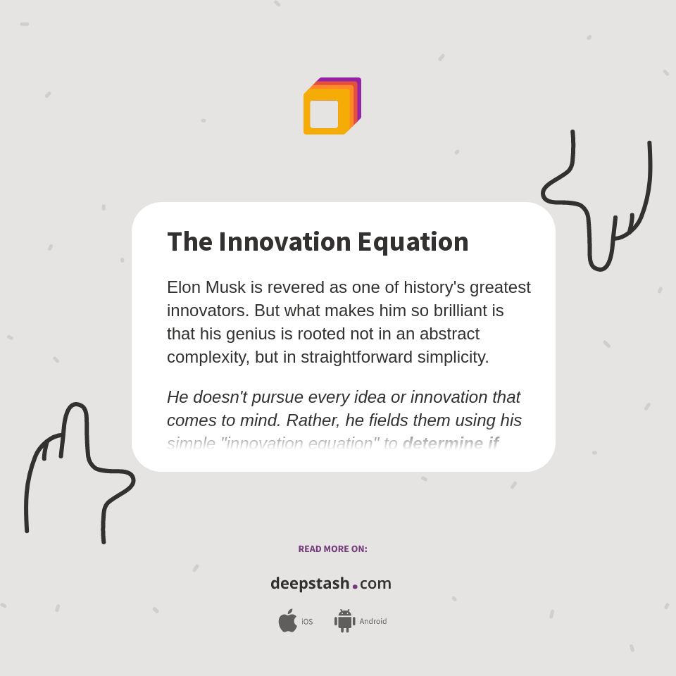 The Innovation Equation - Deepstash