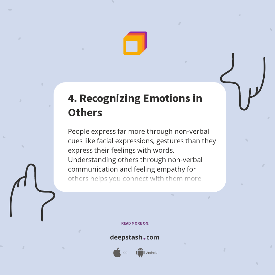4. Recognizing Emotions in Others - Deepstash