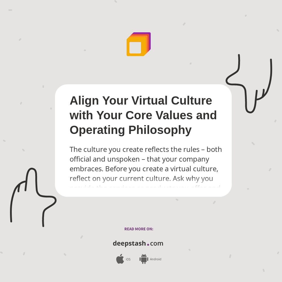 Align Your Virtual Culture with Your Core Values and Operating ...