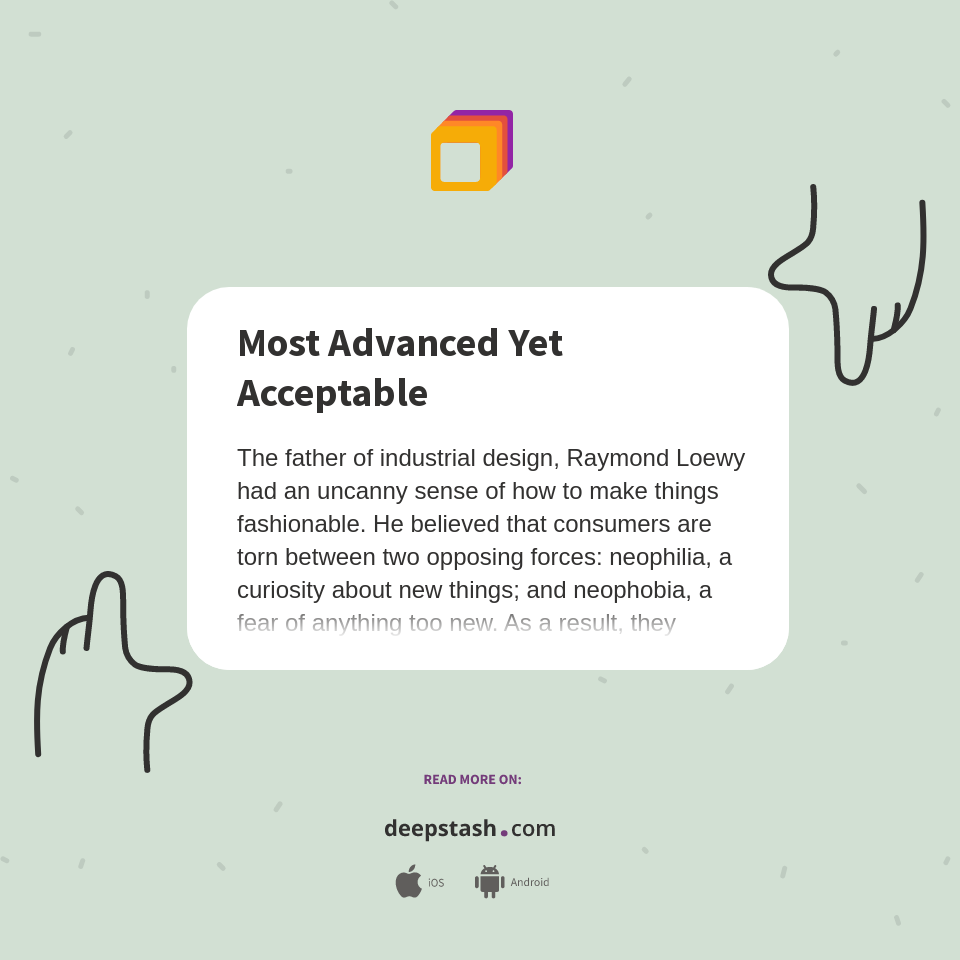 Most Advanced Yet Acceptable Deepstash