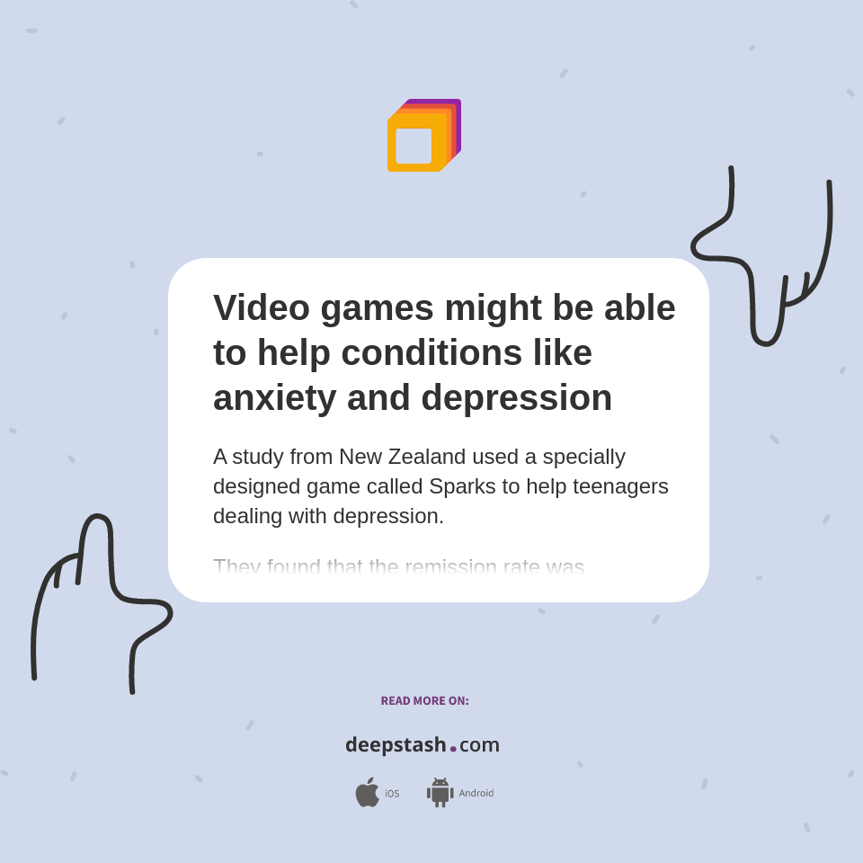 Video games might be able to help conditions like anxiety and ...