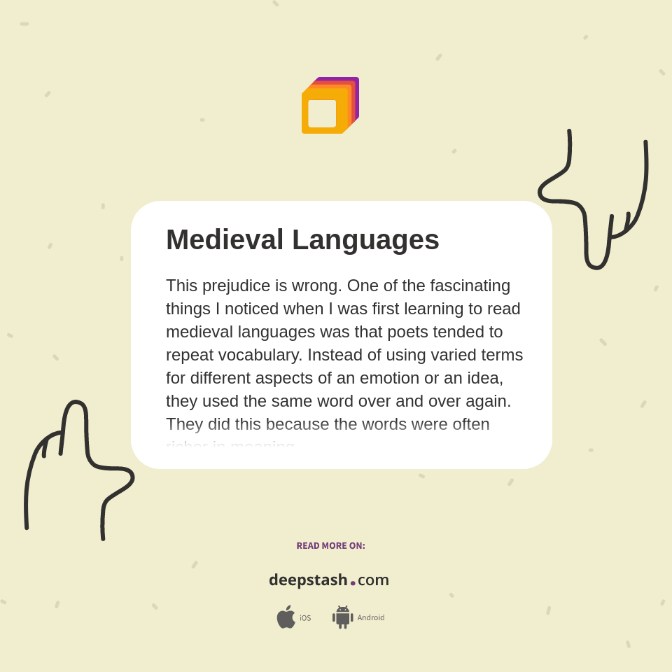Medieval Languages - Deepstash