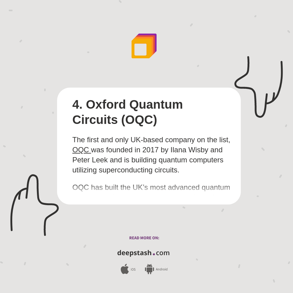 4. Oxford Quantum Circuits (OQC) - Deepstash
