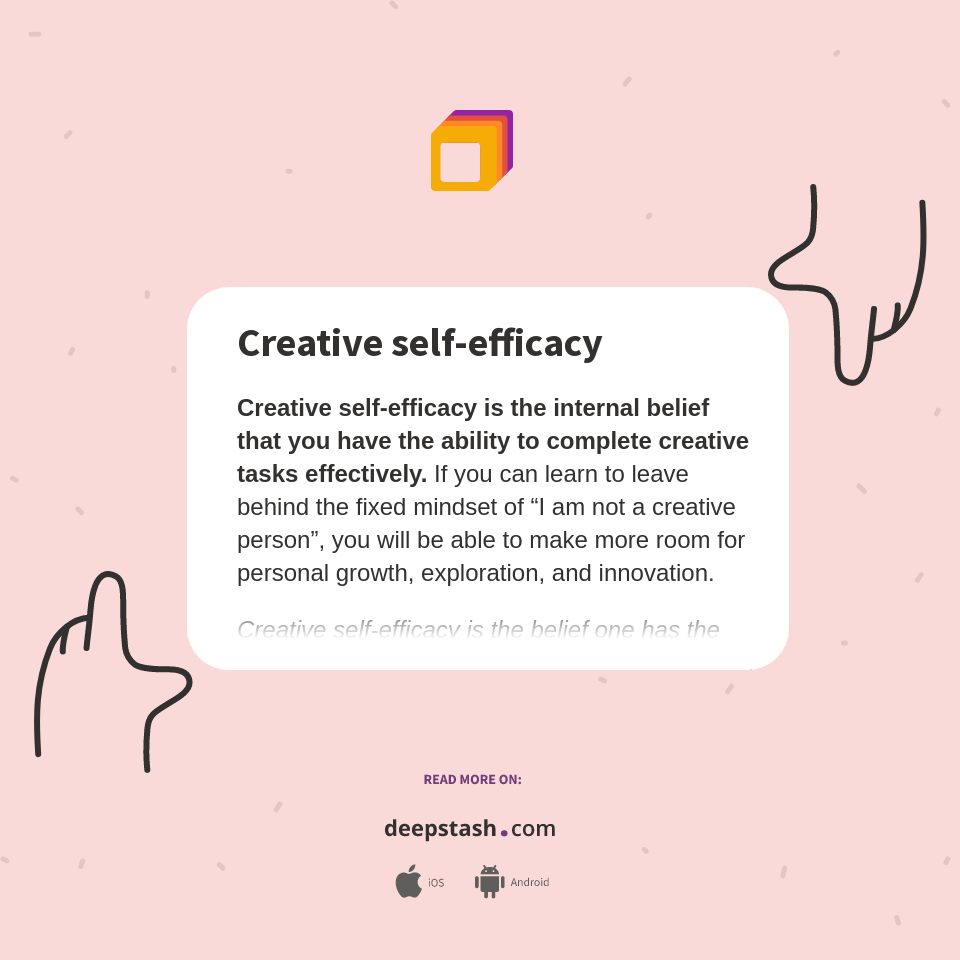 Creative self-efficacy - Deepstash