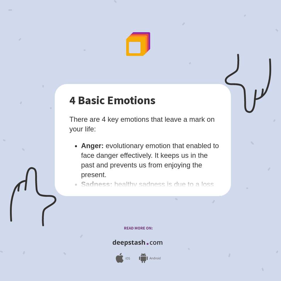 4 Basic Emotions - Deepstash