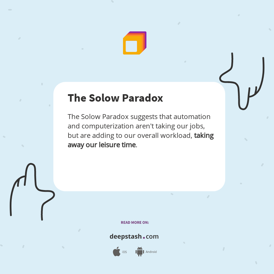 The Solow Paradox - Deepstash