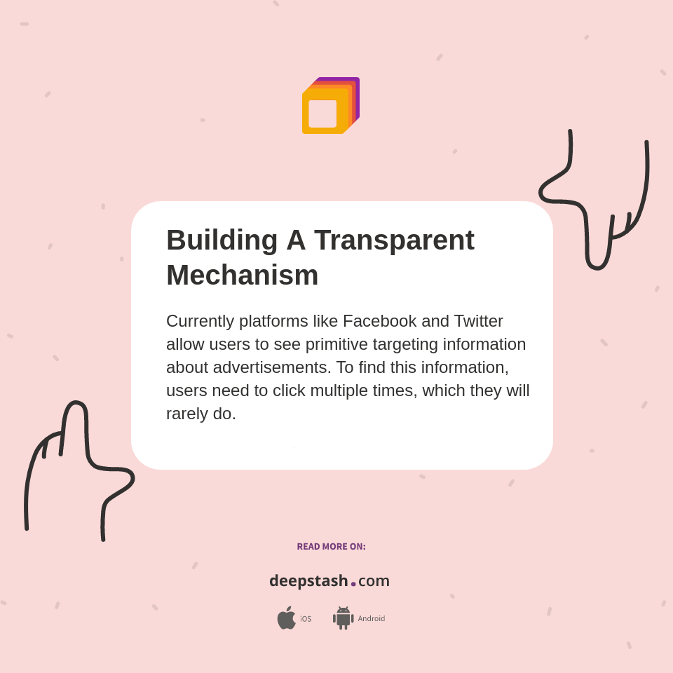 Building A Transparent Mechanism - Deepstash
