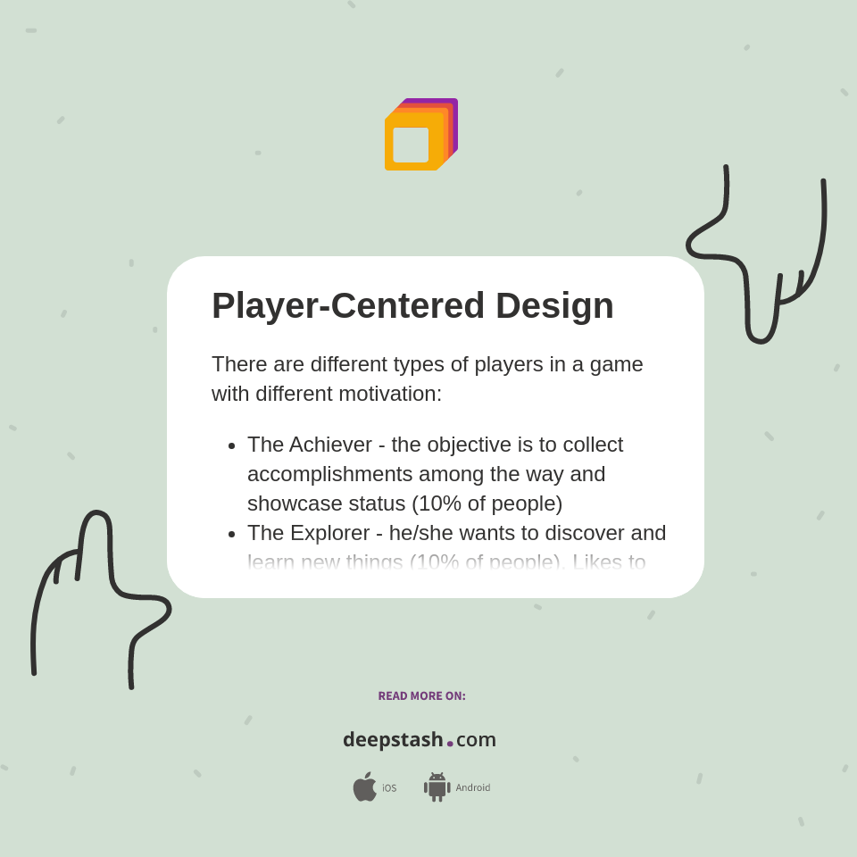 Player-Centered Design - Deepstash