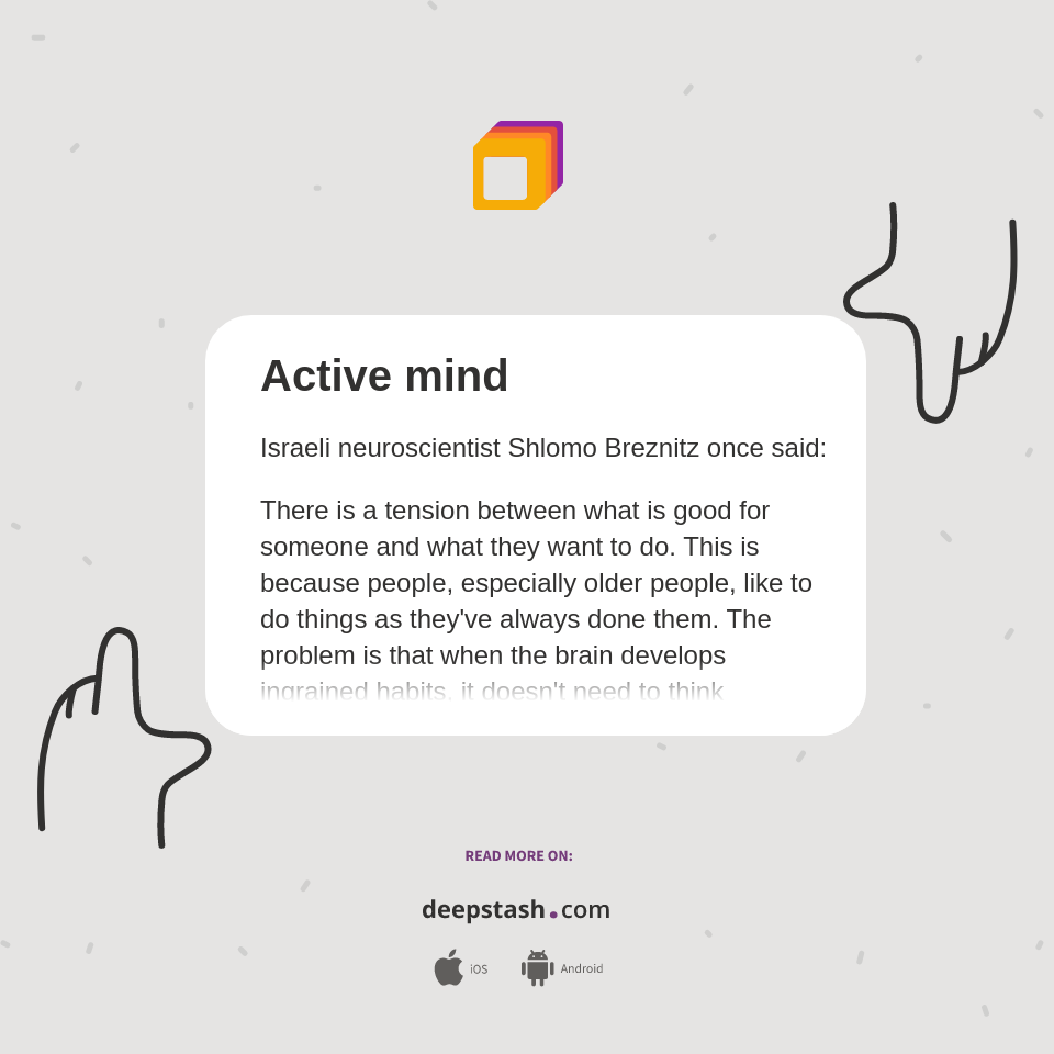 Active mind - Deepstash