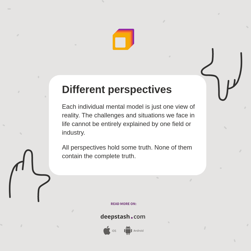 Different perspectives - Deepstash