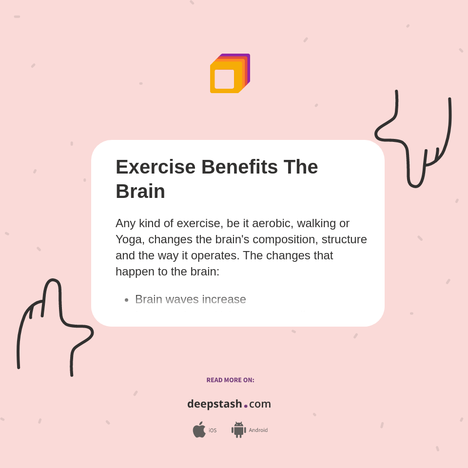 Exercise Benefits The Brain - Deepstash