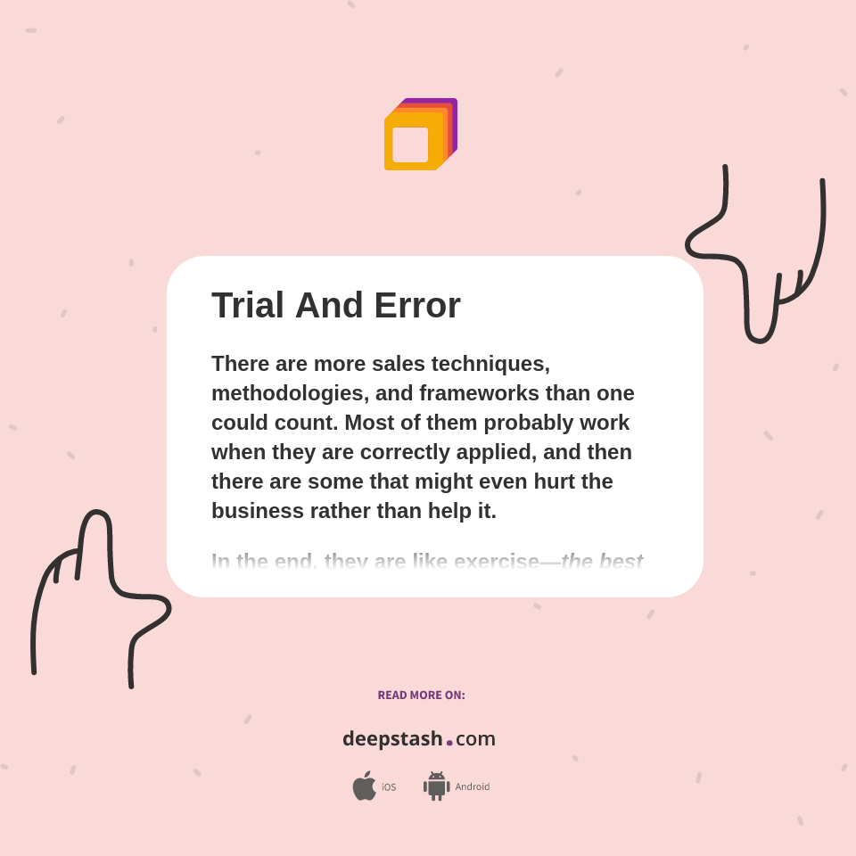 Trial And Error - Deepstash