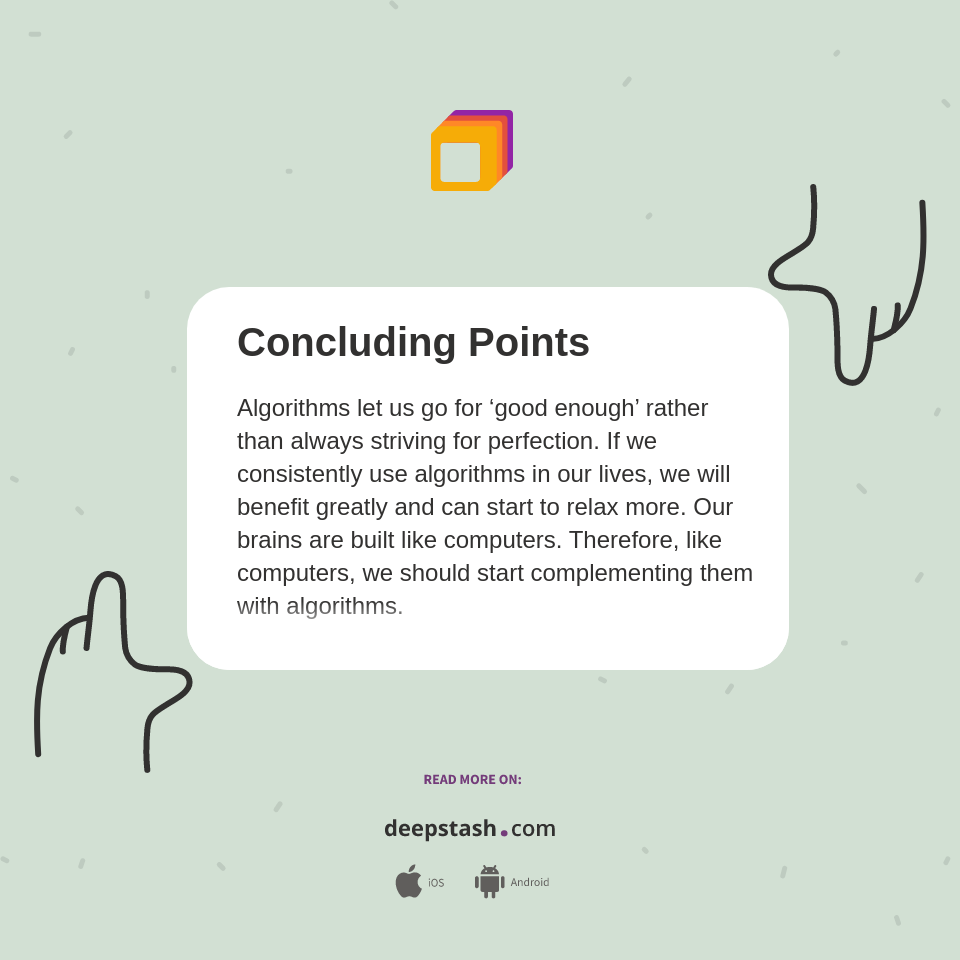 Concluding Points - Deepstash