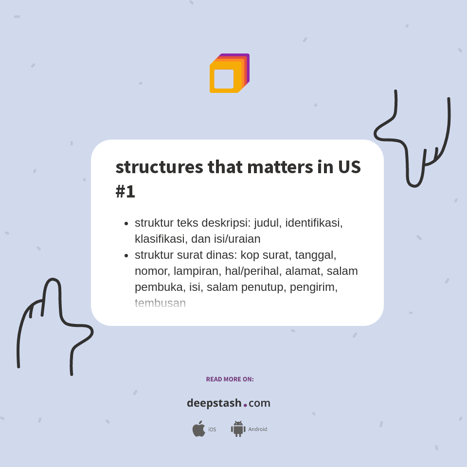 structures that matters in US #1 - Deepstash