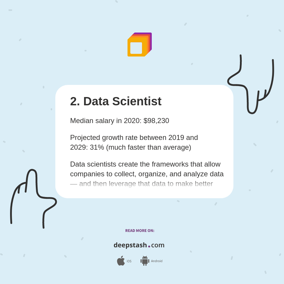 2. Data Scientist - Deepstash