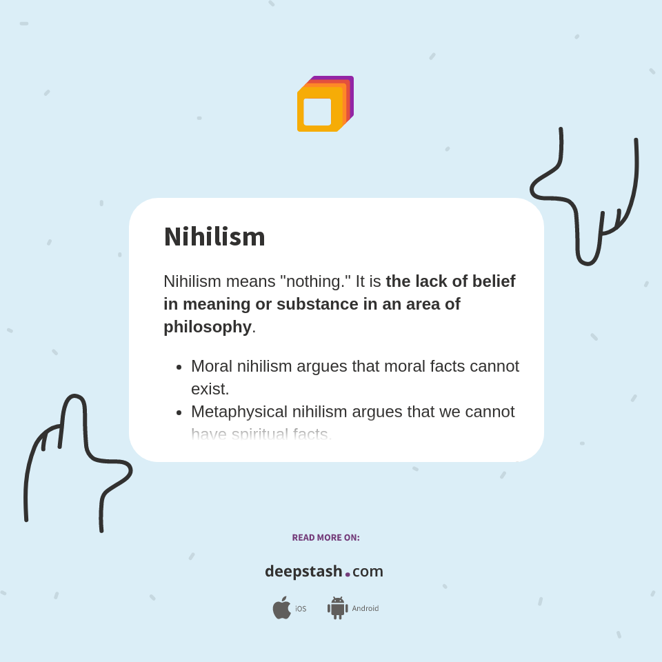 Nihilism - Deepstash