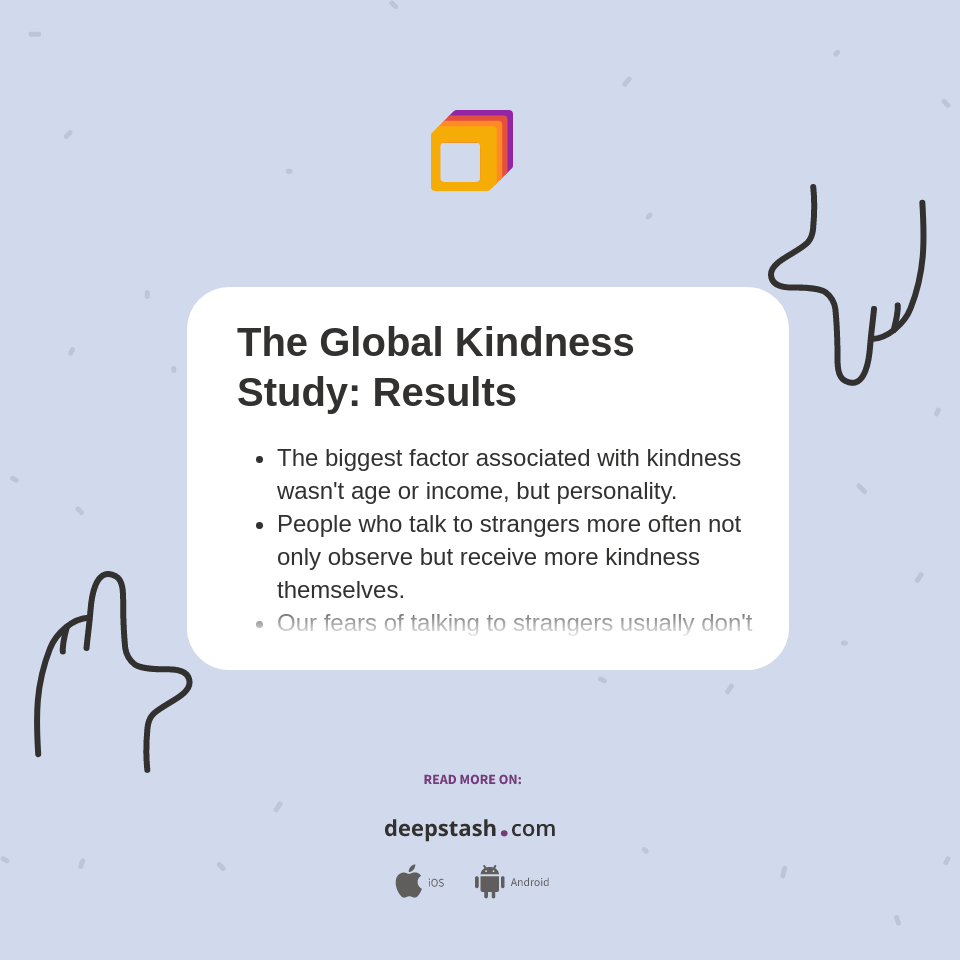 The Global Kindness Study: Results - Deepstash