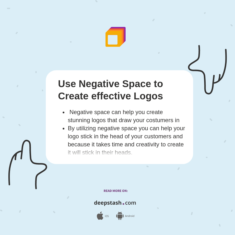 Use Negative Space to Create effective Logos - Deepstash