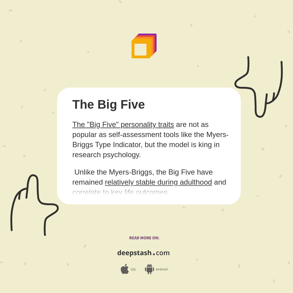 The Big Five - Deepstash