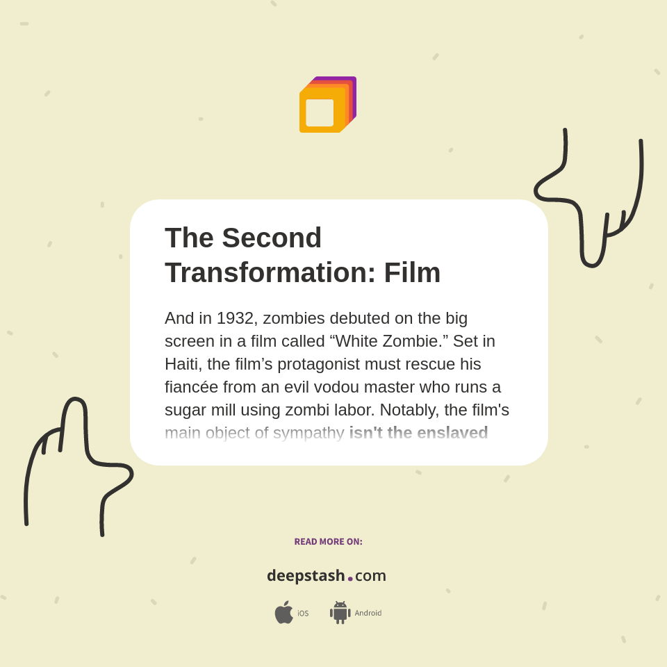 The Second Transformation: Film - Deepstash
