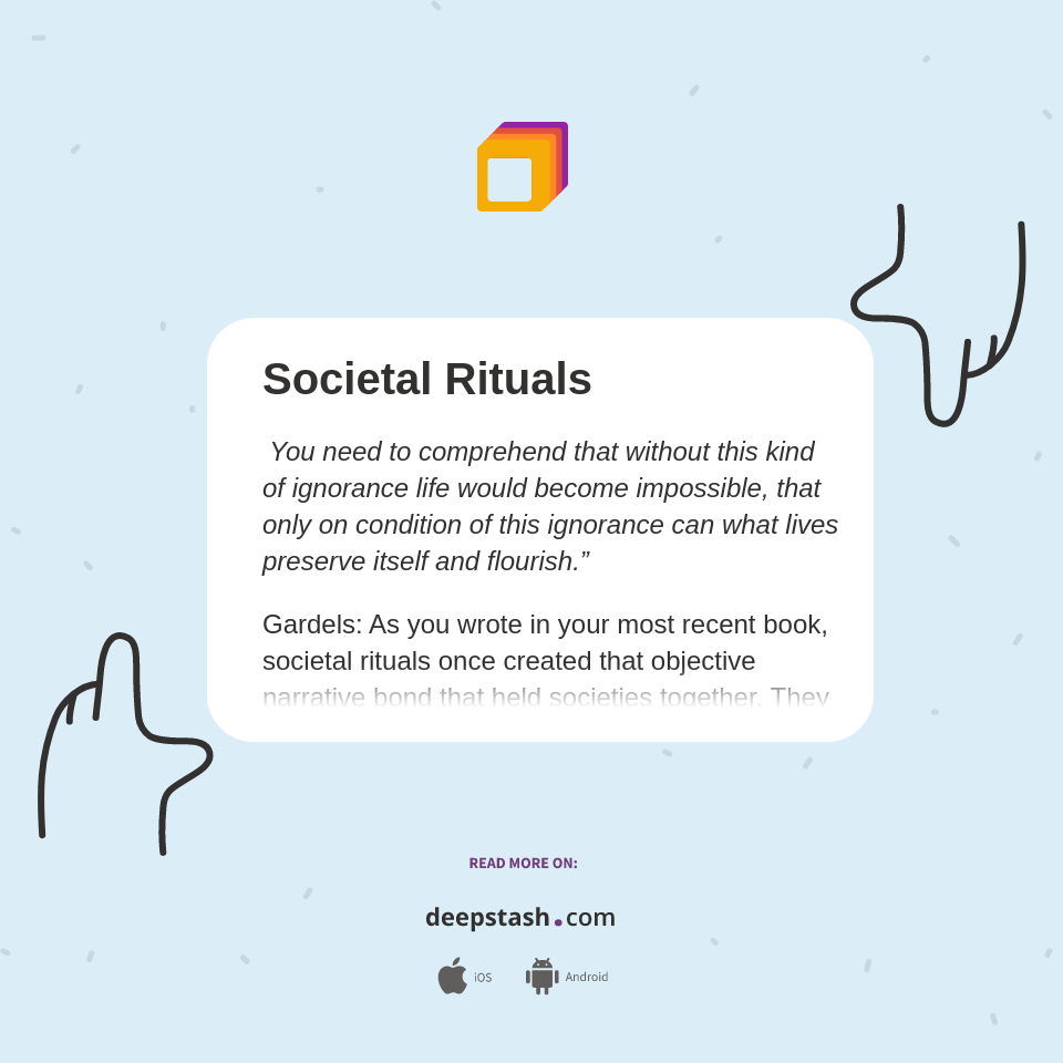 Societal Rituals - Deepstash