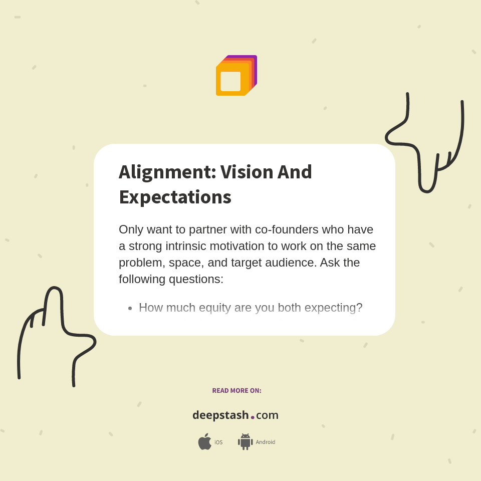 Alignment: Vision And Expectations - Deepstash