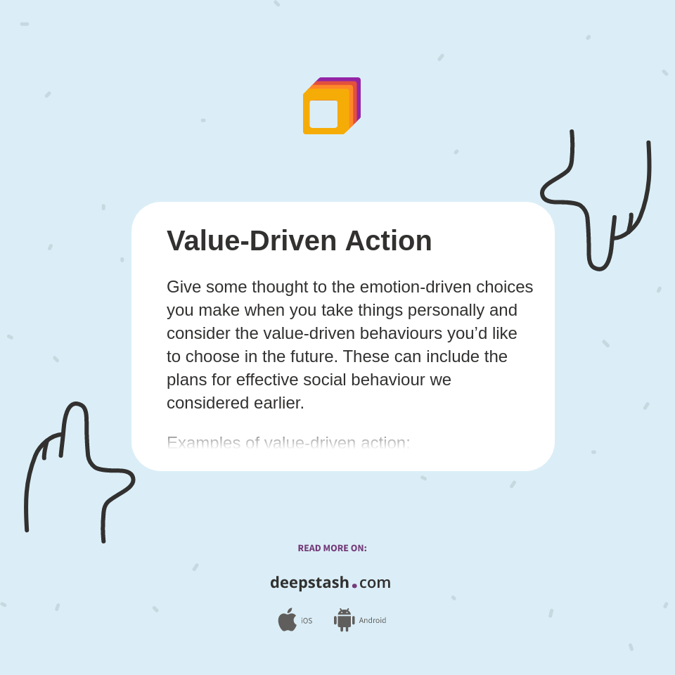 Value-Driven Action - Deepstash