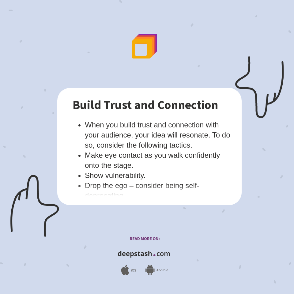 Build Trust and Connection - Deepstash