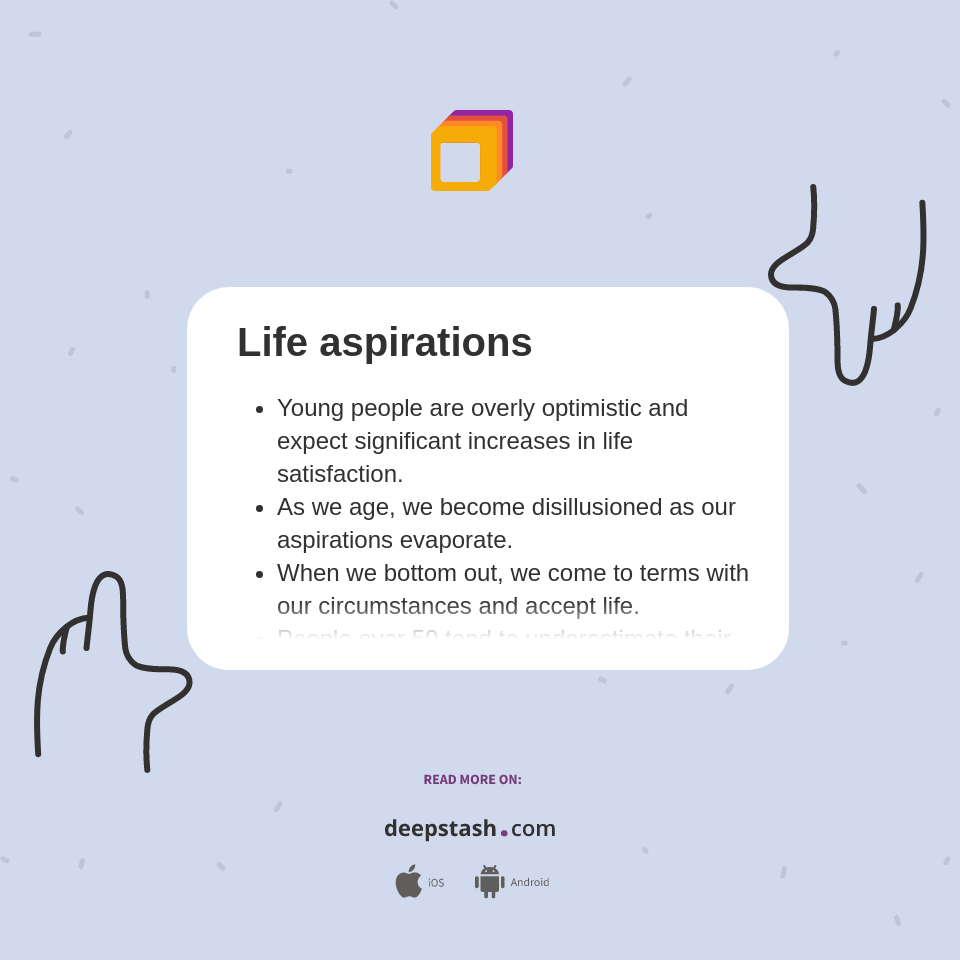 Life aspirations - Deepstash