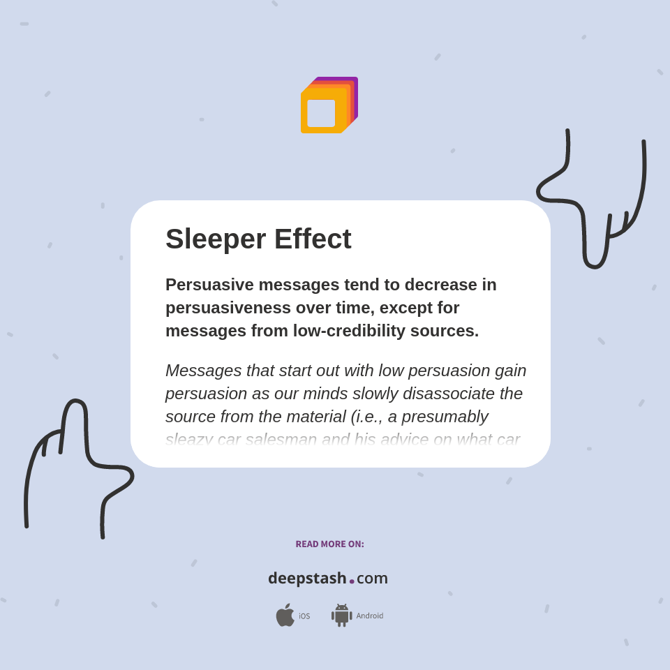 Sleeper Effect - Deepstash