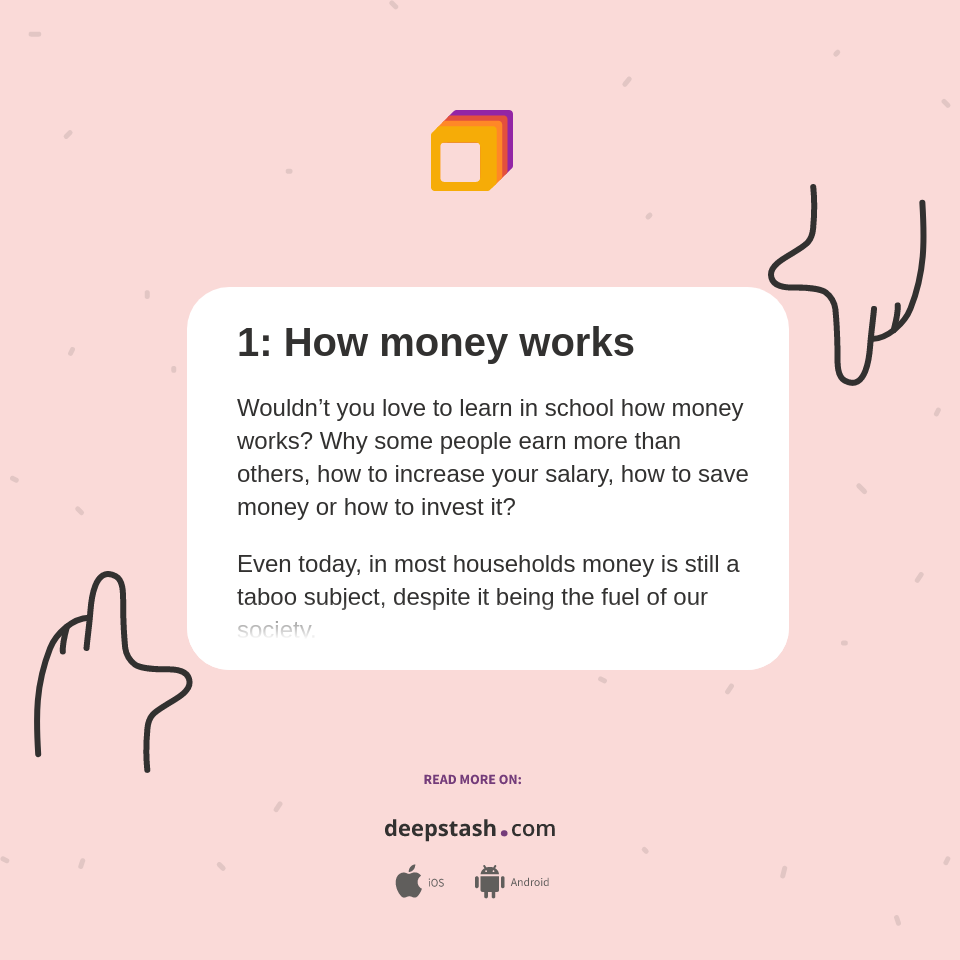 1: How money works - Deepstash