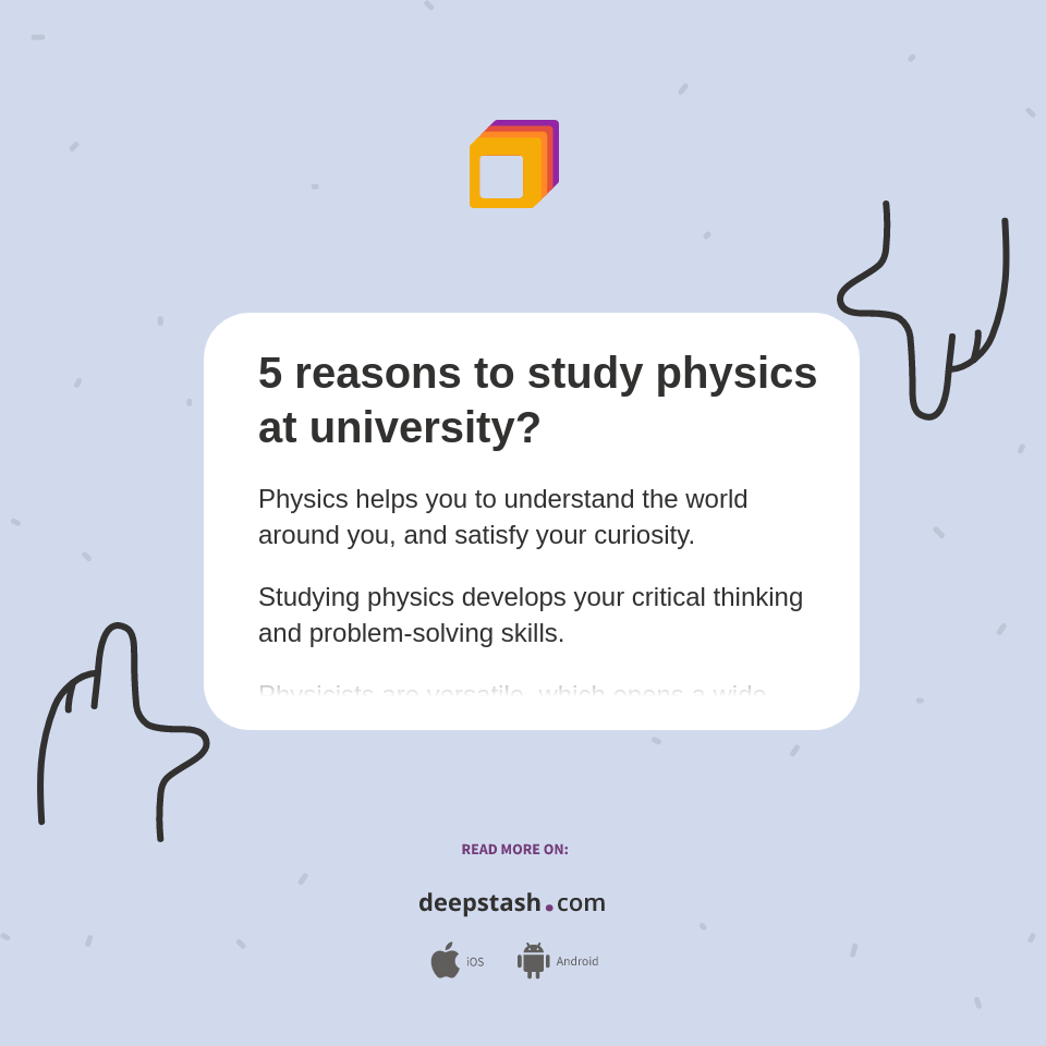 5 reasons to study physics at university? - Deepstash