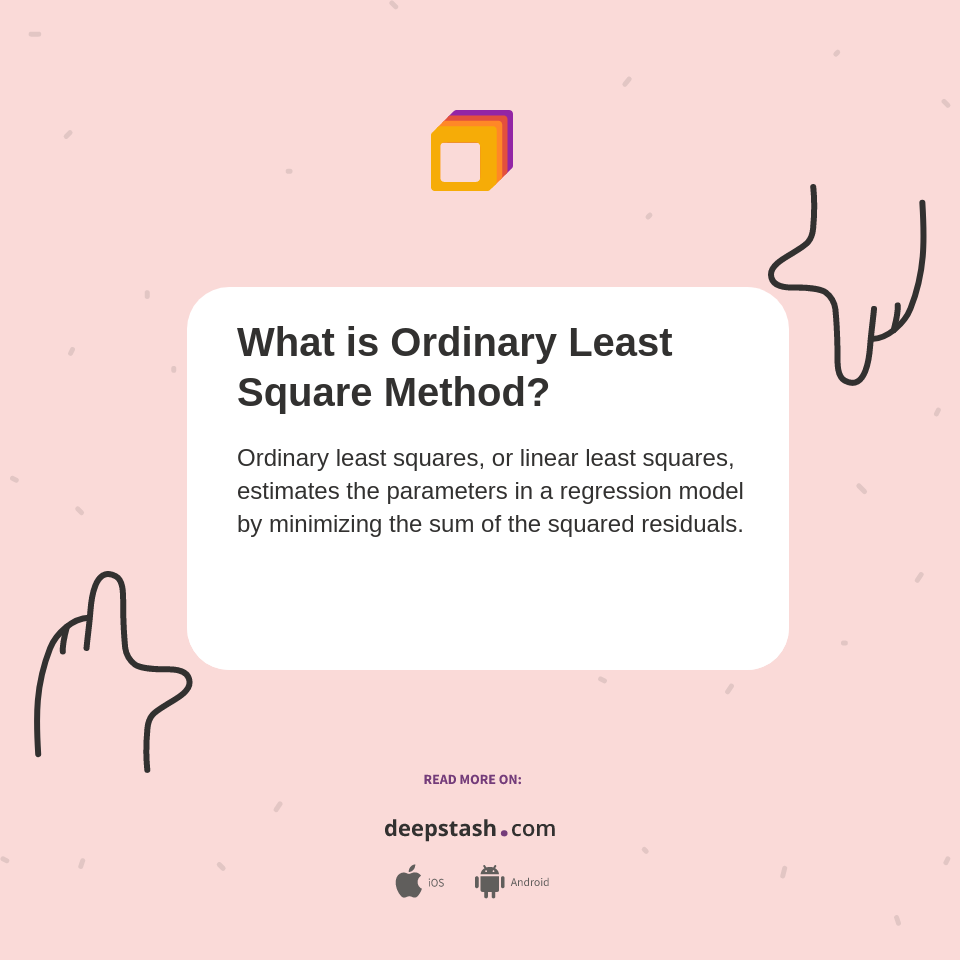 What is Ordinary Least Square Method? - Deepstash