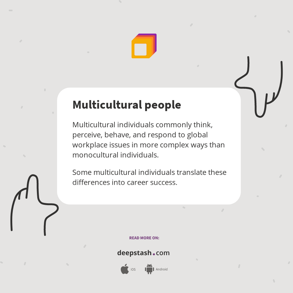 Multicultural people - Deepstash